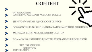Uninstall & Reinstall QuickBooks Desktop Manually.pptx