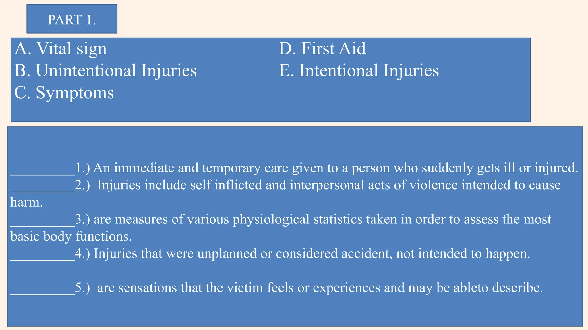 Unintentional injury, prevention, safety and first aid (1).pptx