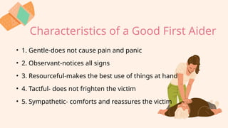 Unintentional injury, prevention, safety and first aid (1).pptx