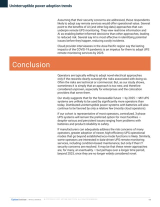 Uninterruptible power adoption trends to 2025 | PDF