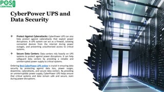 Uninterruptible Power Supply Introducing CyberPower UPS_.pptx