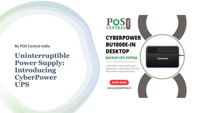 Uninterruptible Power Supply Introducing CyberPower UPS_.pptx