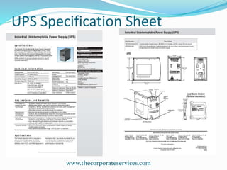 Uninterruptible power supply (ups) | PPTX