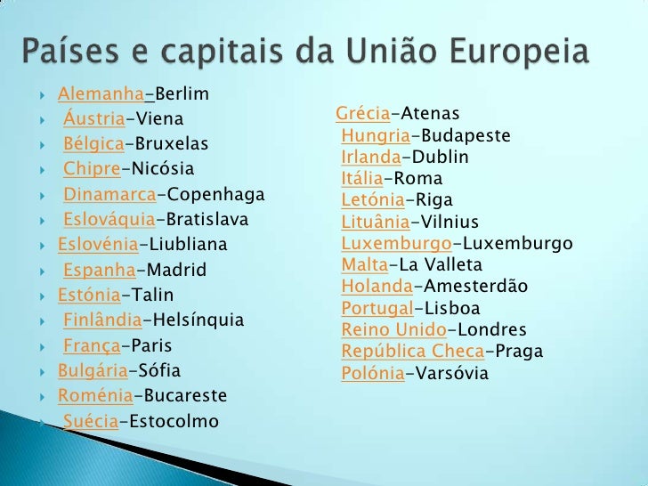 UniãO Europeia 2