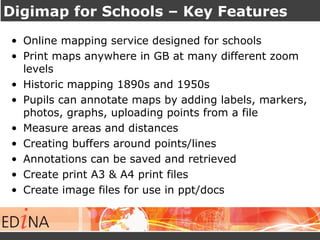 Digimap for Schools for Secondary School | PPT