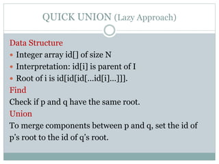 Union find | PPT