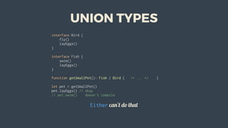 Union Types and Literal Singleton Types in Scala (and Typescript) | PDF