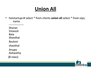 Union and intersection | PPT