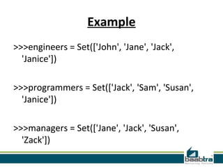 Union and intersection | PPT