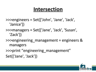 Union and intersection | PPT