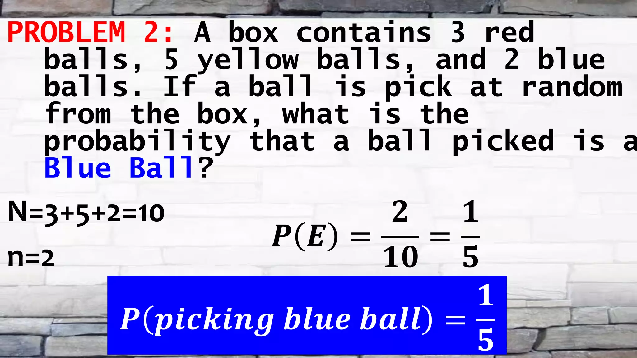 Union and intersection of events (math 10) | PDF