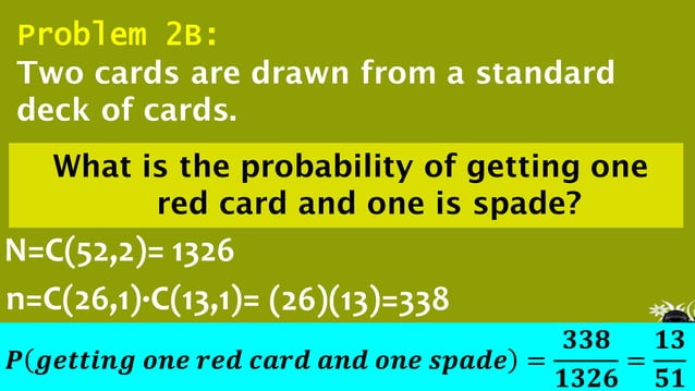 Union and intersection of events (math 10) | PDF | Snooker/Pool ...