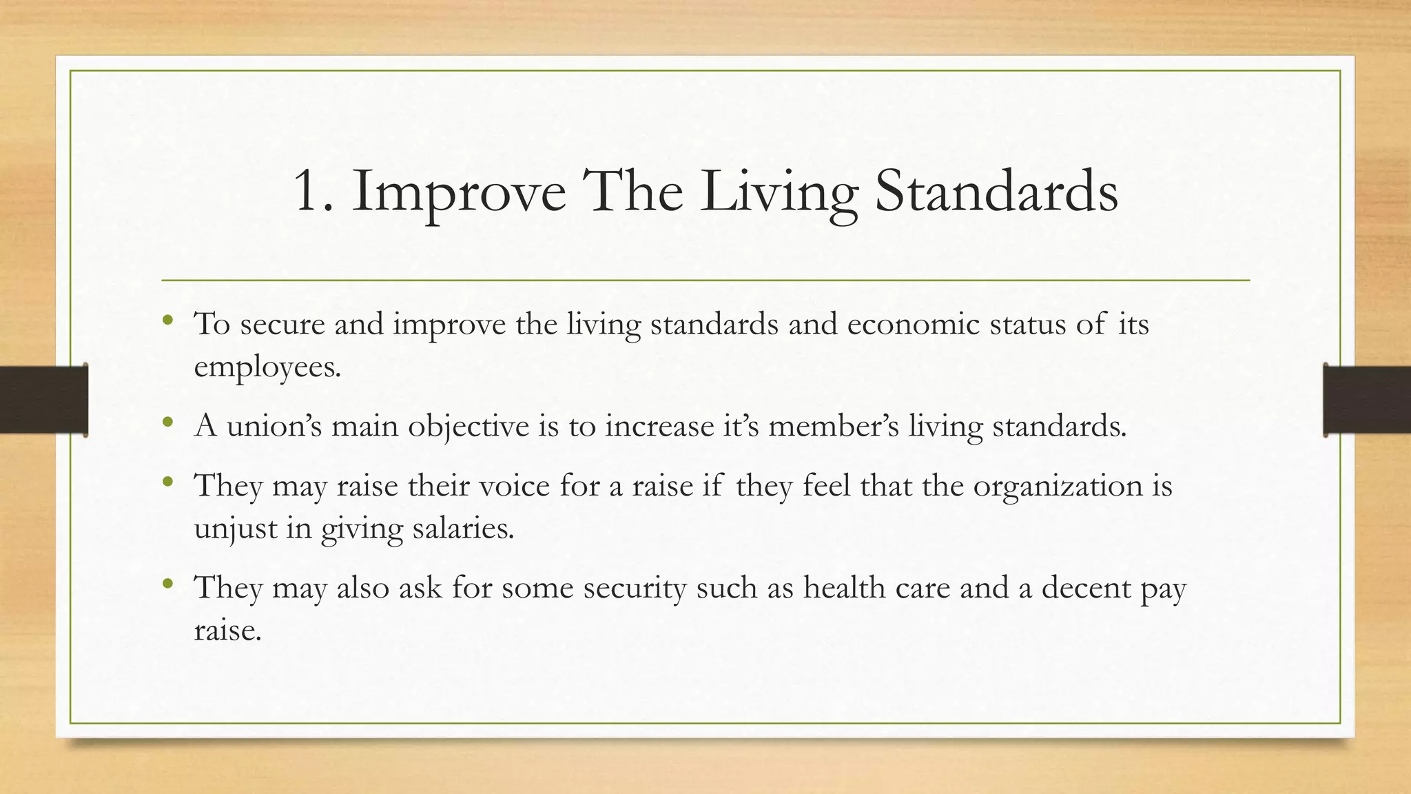 Union and its objectives | PPT