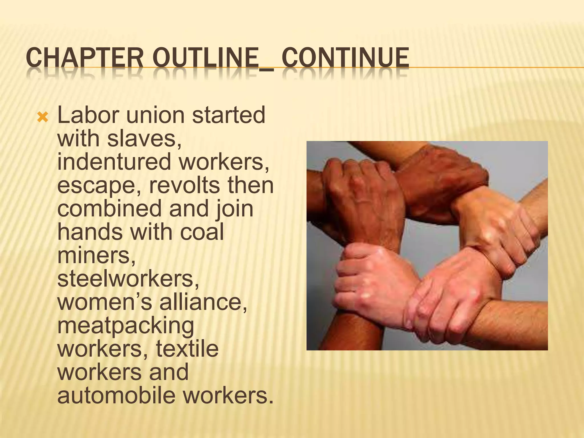 Union and labor laws Presentation | PPTX