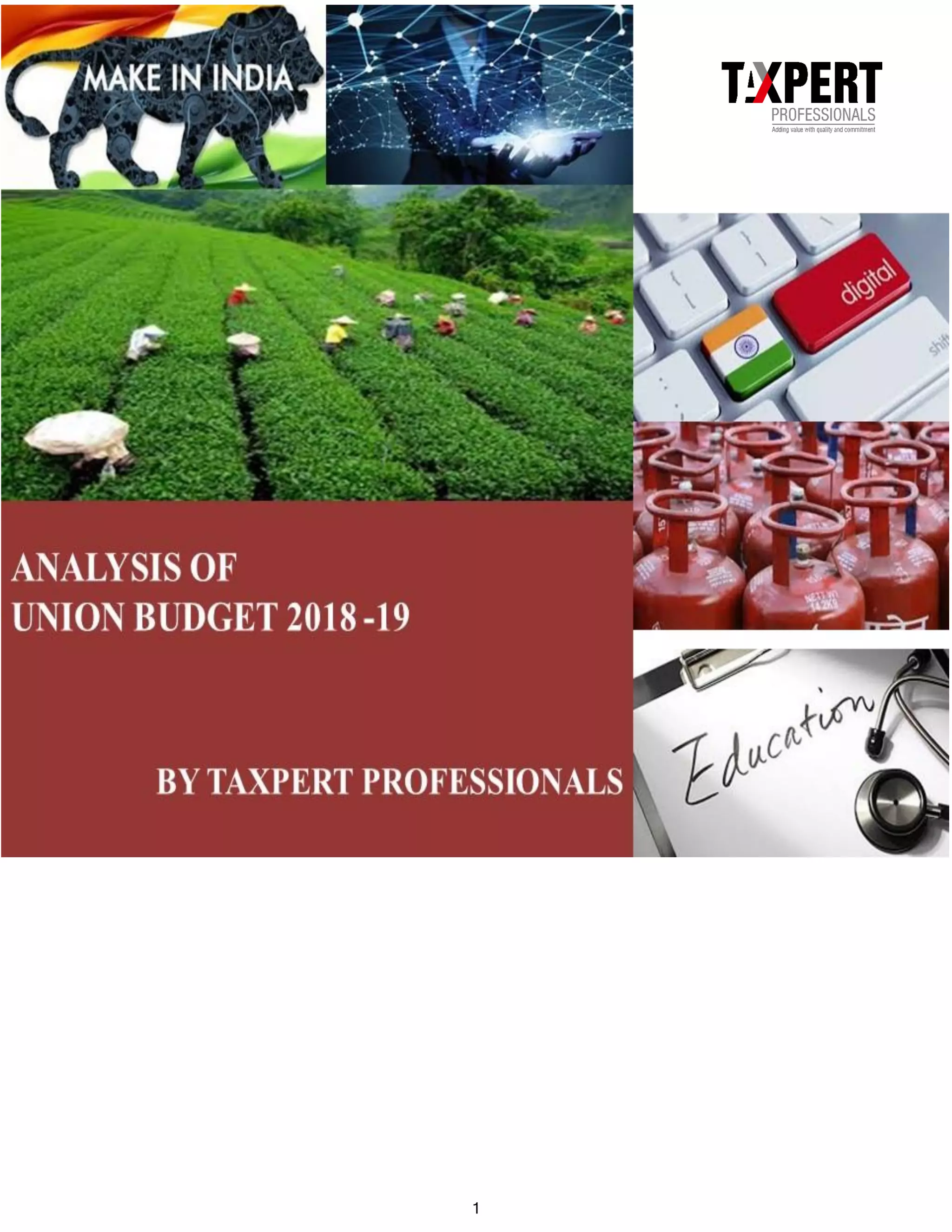 Union Budget 2018-19 | PDF