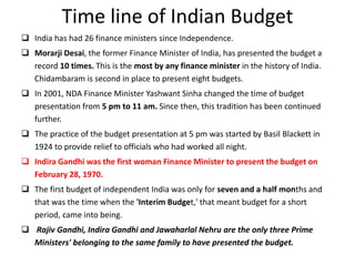 Union Budget 2020-2021 - Government of India | PPTX