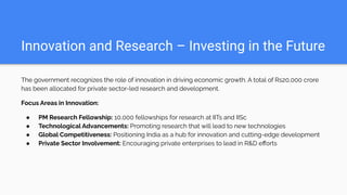 Union Budget 2025 – Building a Future for All | PDF