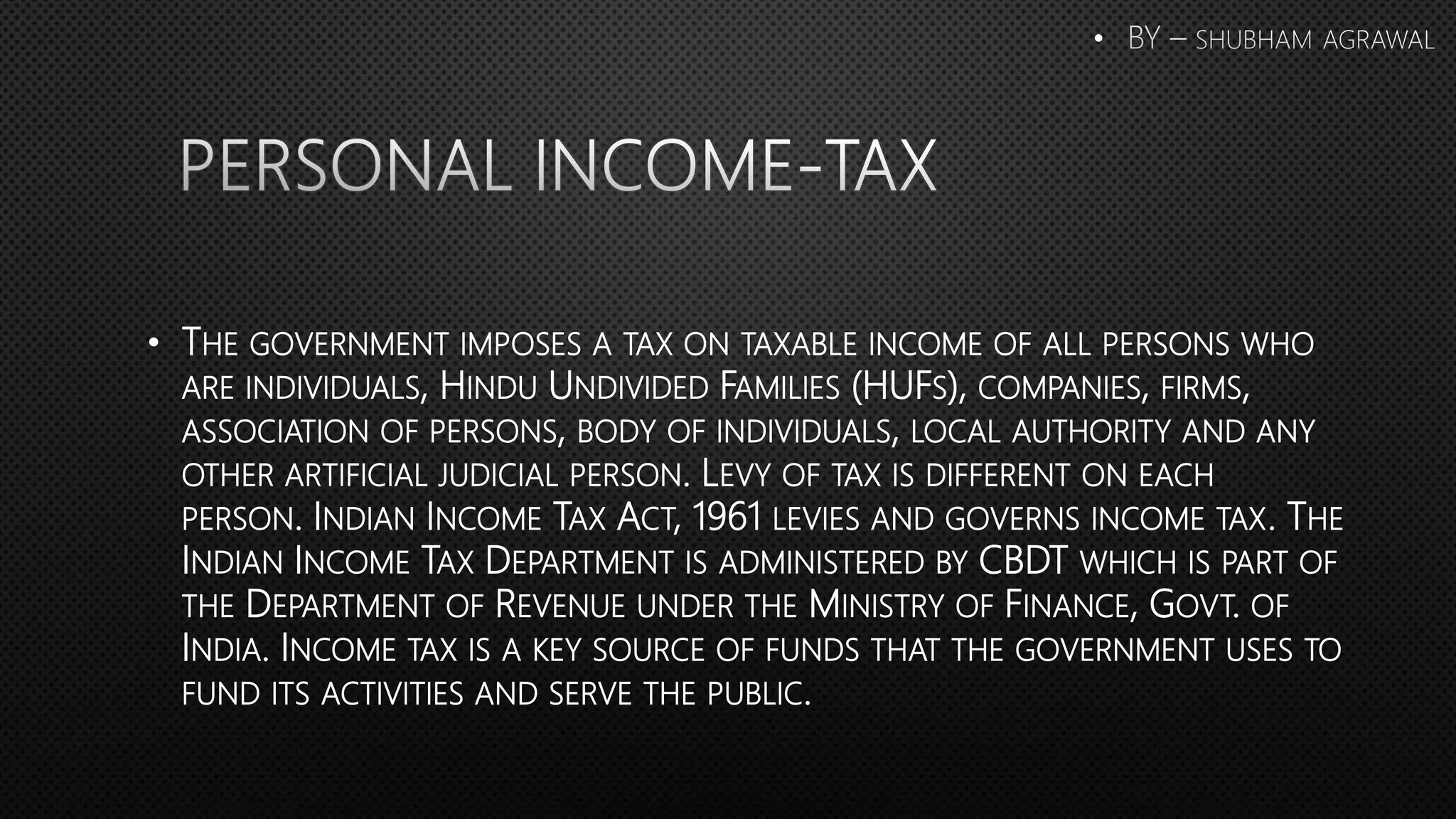 Union budget 2217 18 personal income-tax and article 112 | PPTX