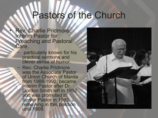 Union church of manila | PPS