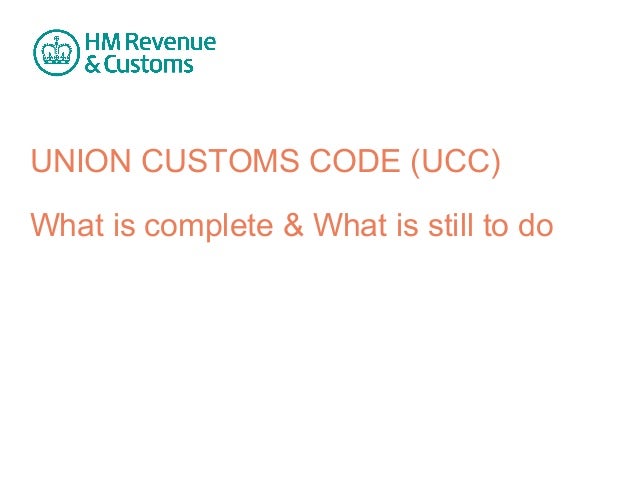 Union Customs Code: What to expect from the draft implementing provis…