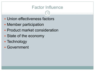 Union effectiveness ls12 ls3 | PPTX