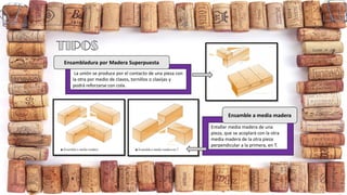 Uniones, Conexiones y Ensamble de Madera | PDF
