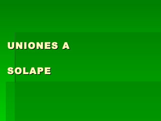Uniones fijas en la carrocería | PPT