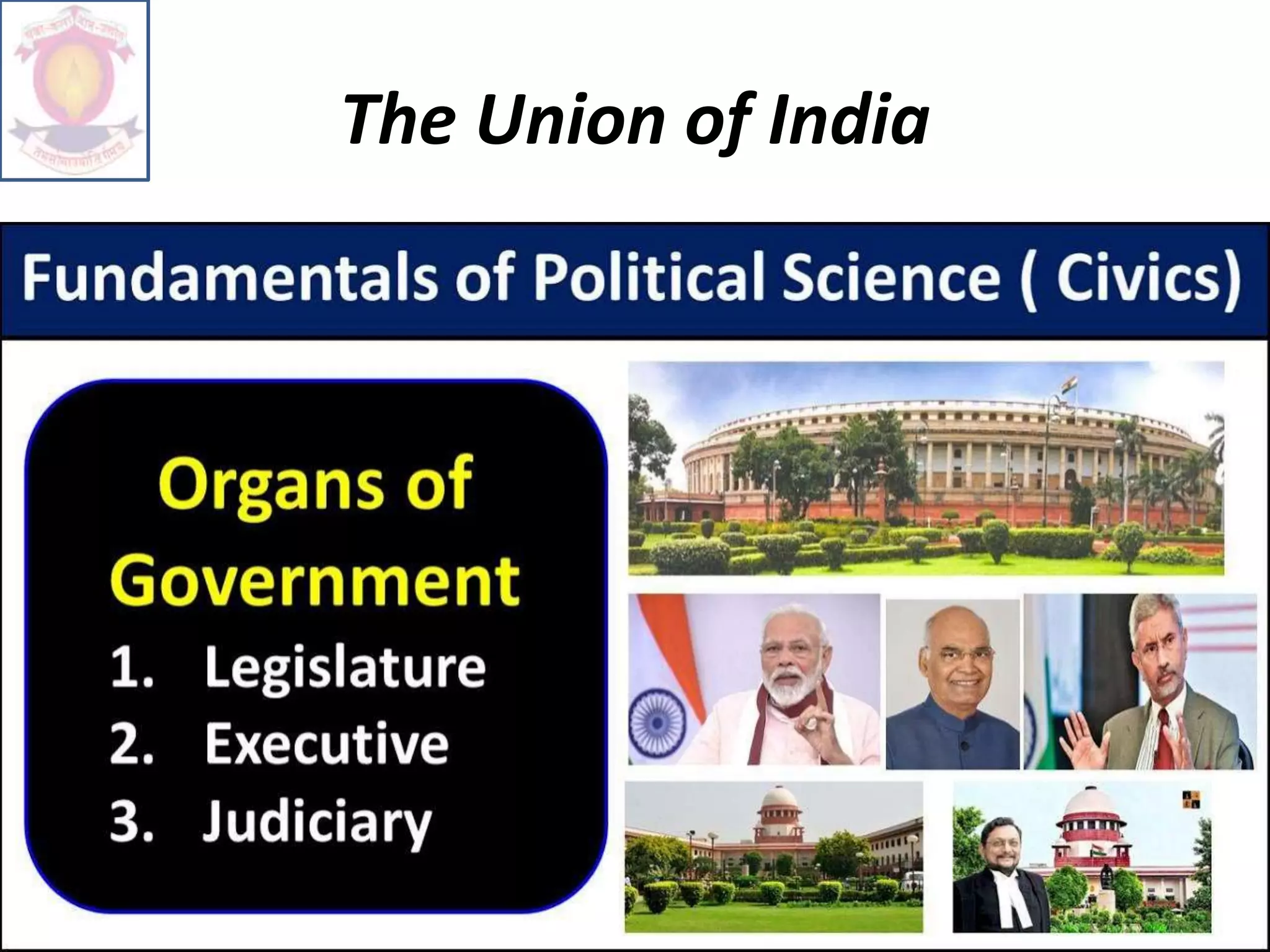 UNION GOVERNMENT.pptx | Civic affairs | Politics