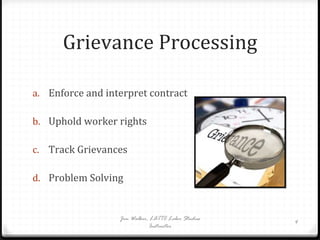 Union Leader Role | PPT