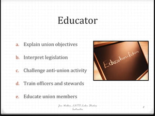 Union Leader Role | PPT