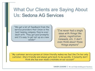 Union Leasing Overview | PPTX