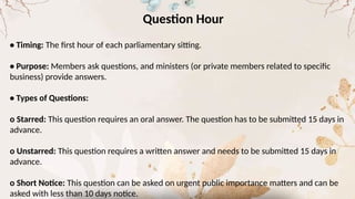 Union Legislature- Parliament : Rajya Sabha and Lok Sabha | PPTX