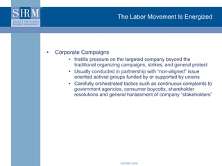 Union Organizing Awareness | PPT