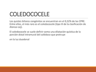 Union pancreatobiliar anomala. dr. miguel chávez r | PDF