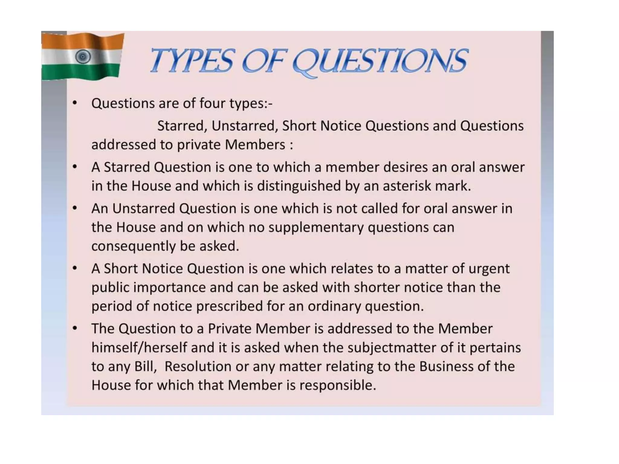 Union parliament | PPT