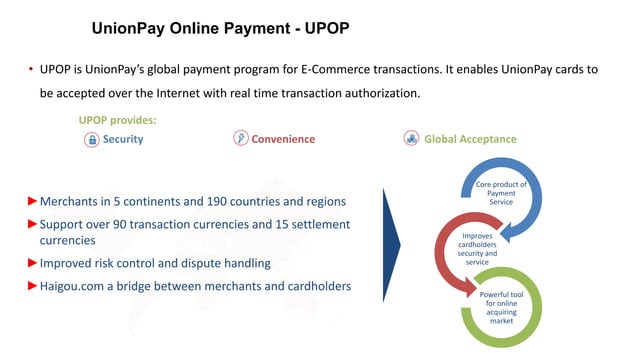 China opportunity with UnionPay | PPTX