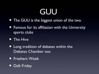 STUDENT UNIONS | PPT