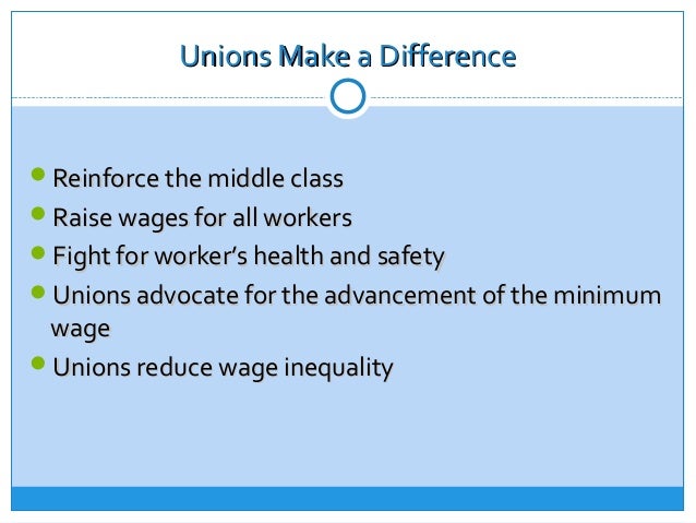 Unions Matter - LS-12 Lesson 1