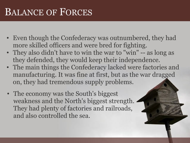 Union vs confederacy | PPT | Business and Finance