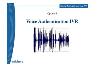 Uniphore IVR banking solutions | PDF