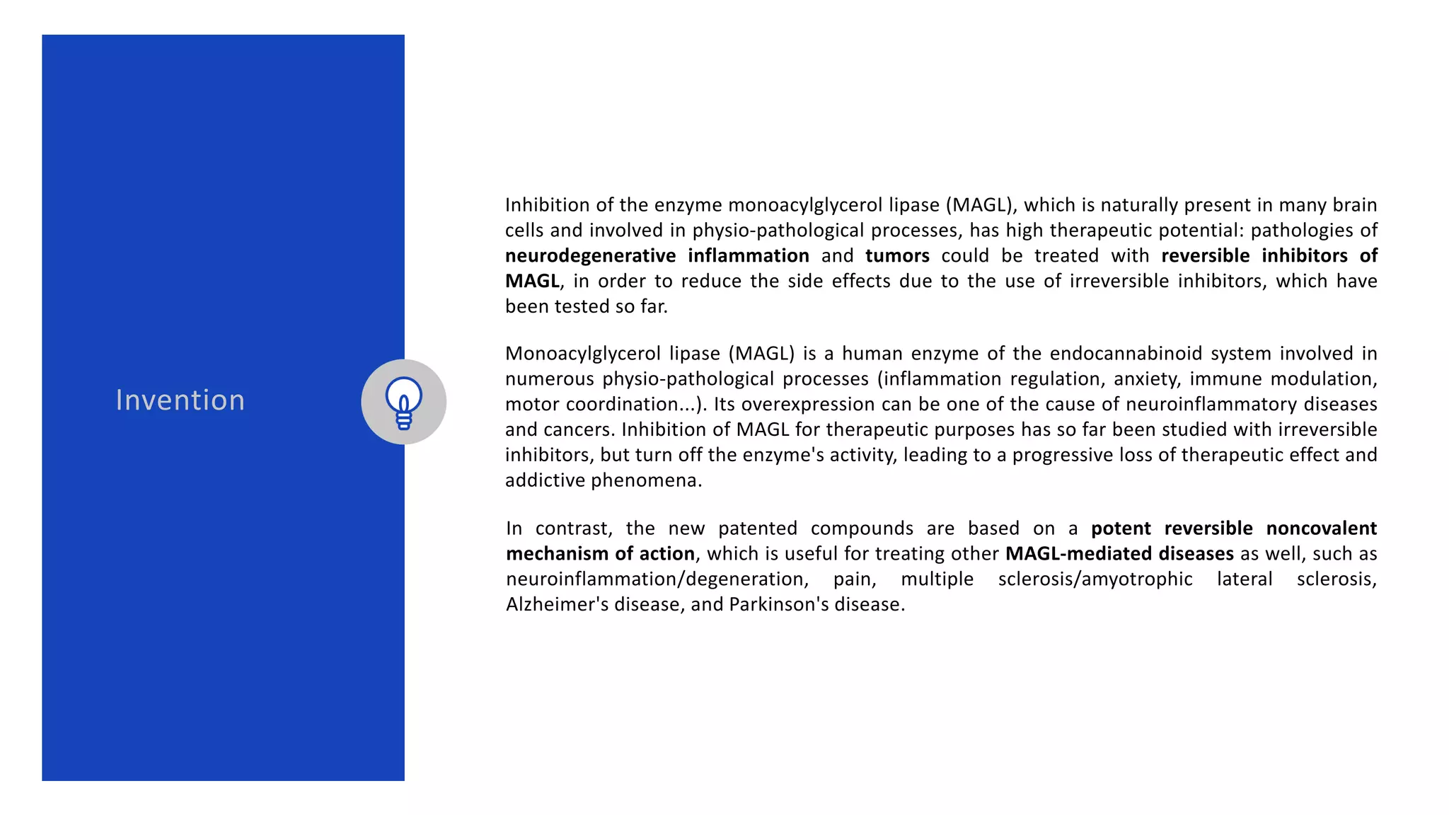 Monoacylglycerol lipase (MAGL) inhibitors | PDF