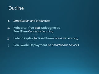 Toward Continual Learning on the Edge | PDF