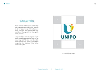 Tài liệu hướng dẫn sử dụng thiết kế Bộ nhận diện thương hiệu Unipo | PDF