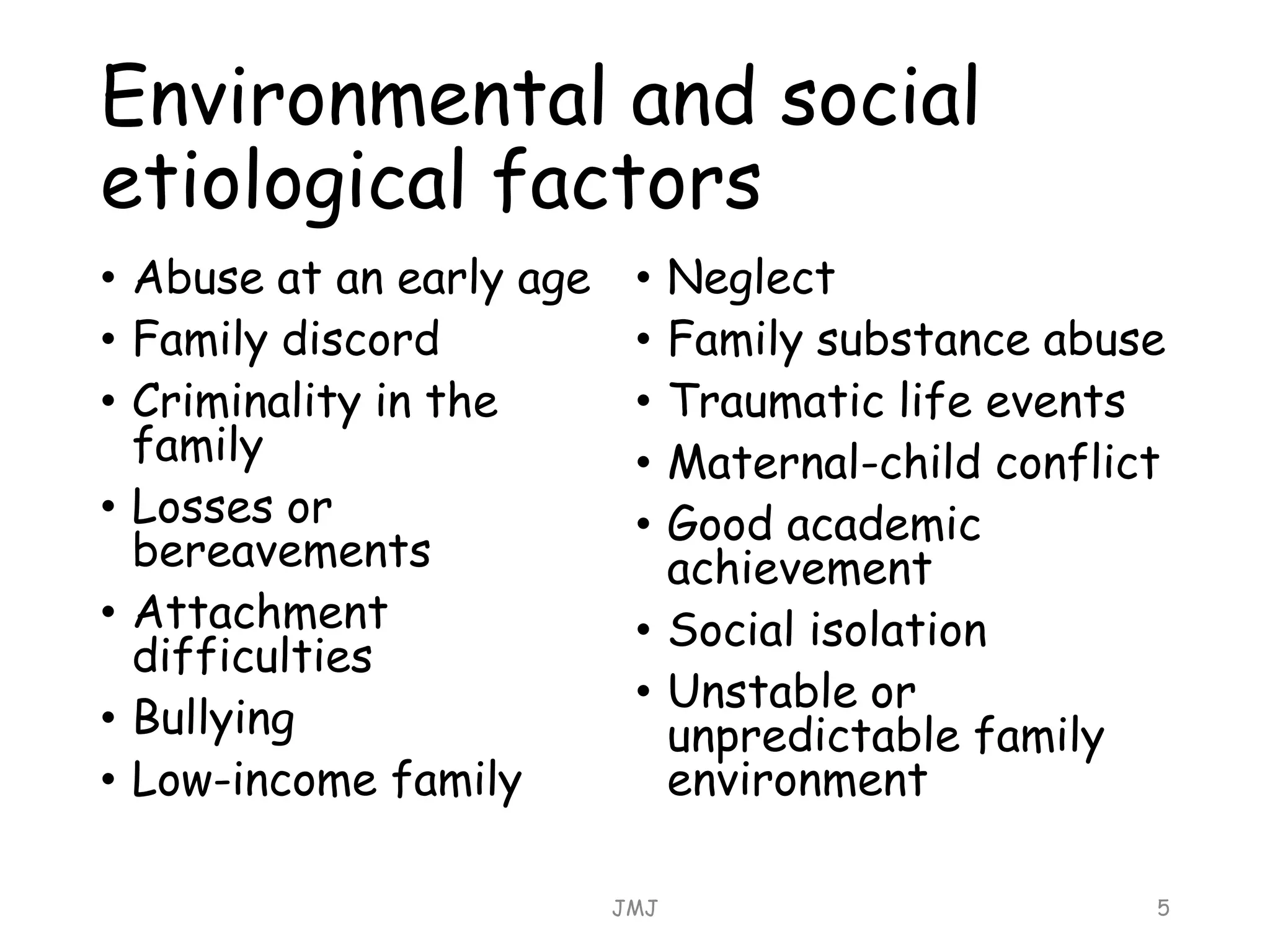 Unipolar depression in childhood | PPTX