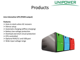 Unipower company presentation | PPT