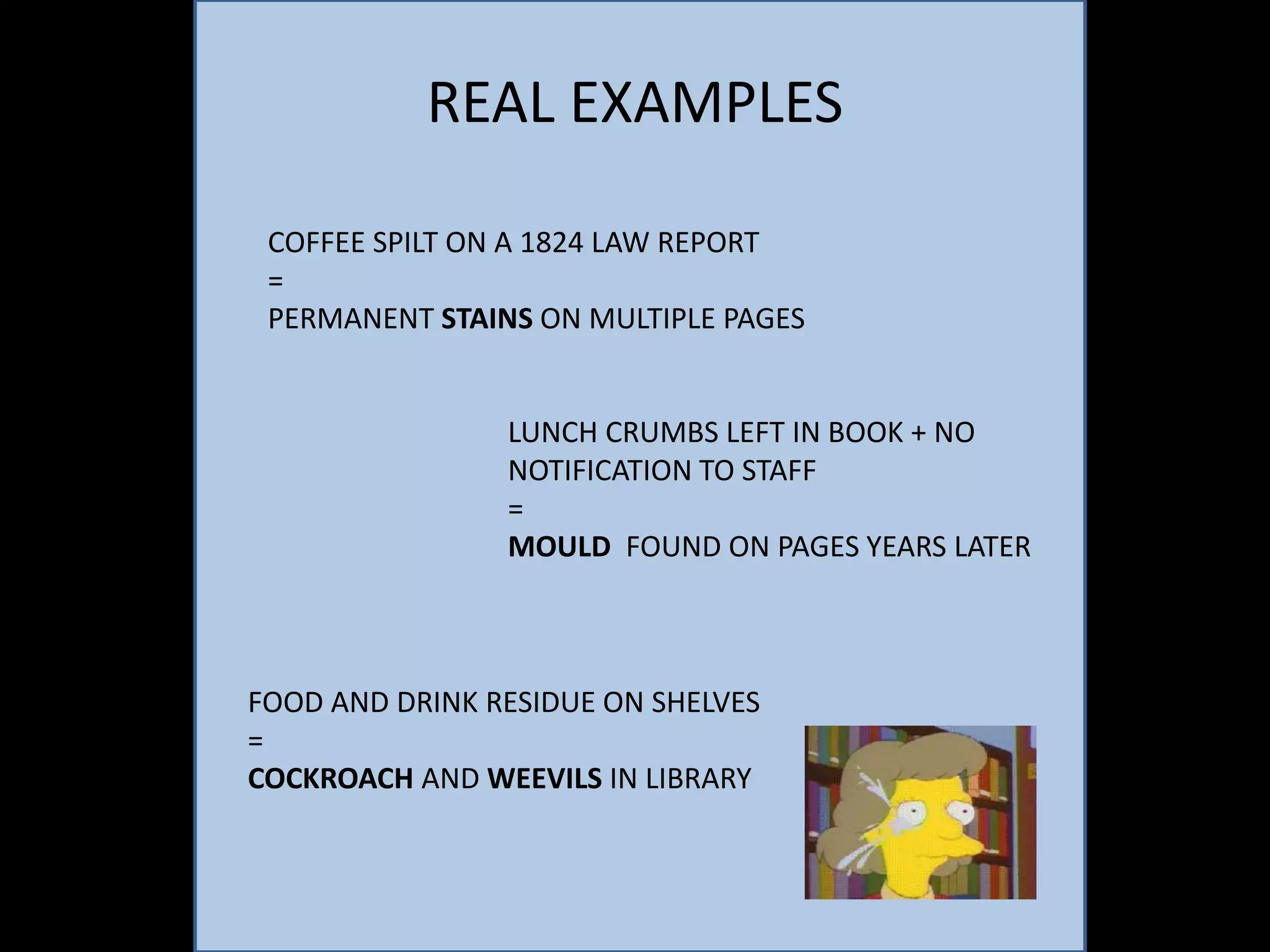 Library collection preservation - 2014 | PPTX