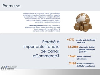 Cosmesi tra e-Commerce e mercati paralleli | PPT