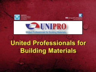Unipro powerpoint products presentation | PPSX