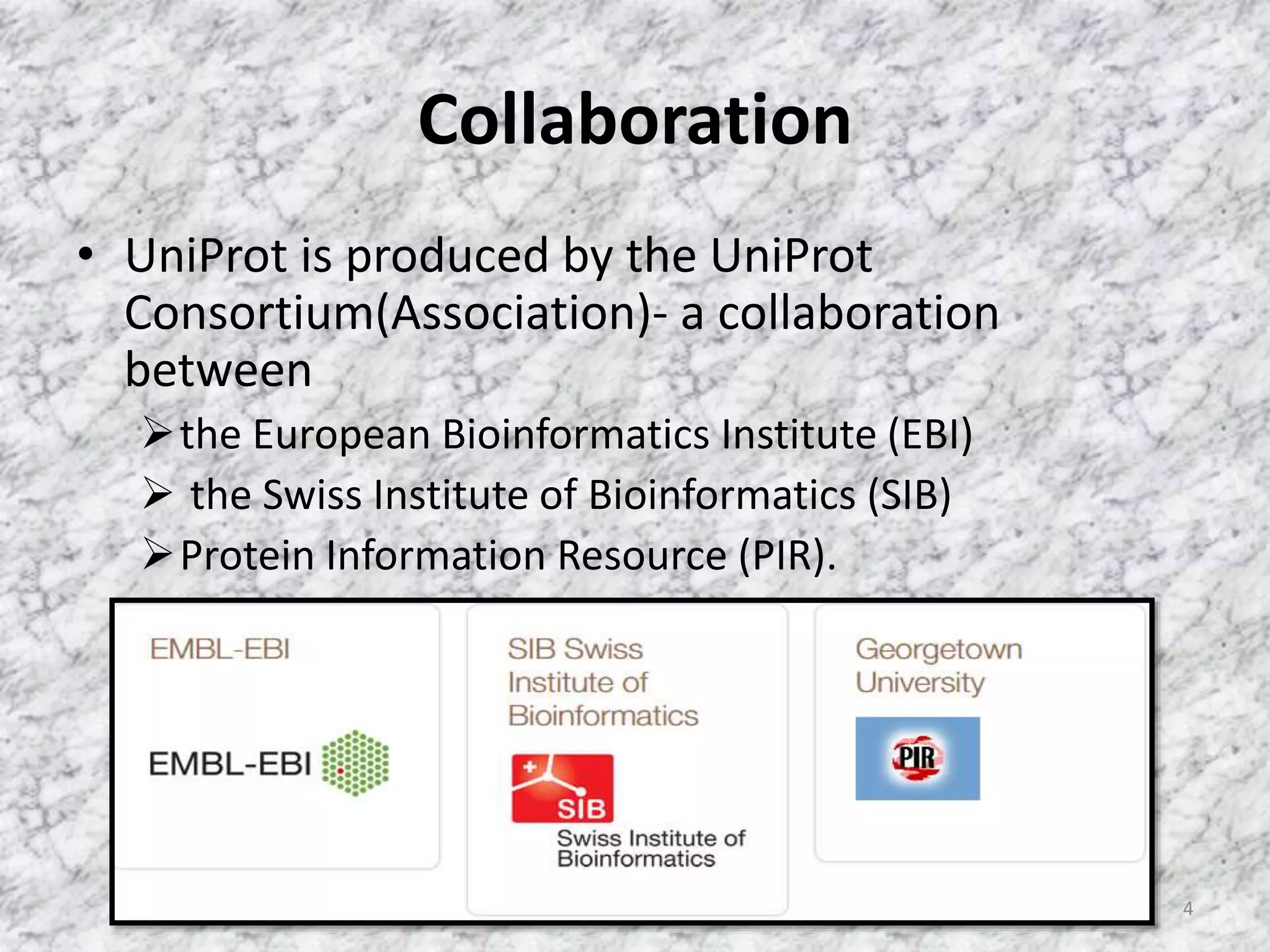 Uni prot presentation | PPTX