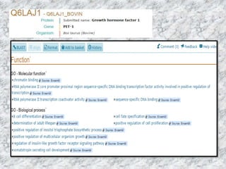 Uni prot presentation | PPTX